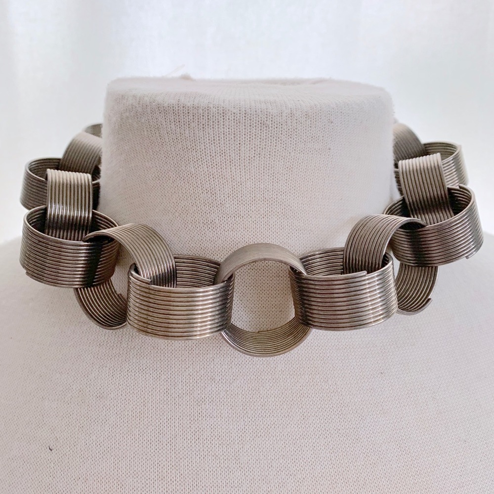 Convertible Chunky Silver Chain - Gem